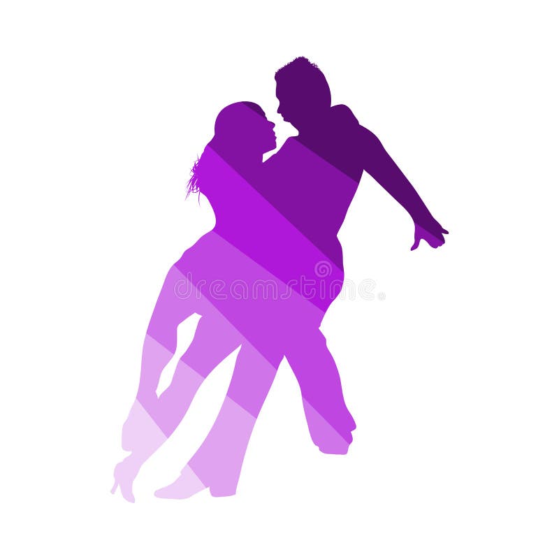 Dancing Pair Icon stock vector. Illustration of people - 157552656