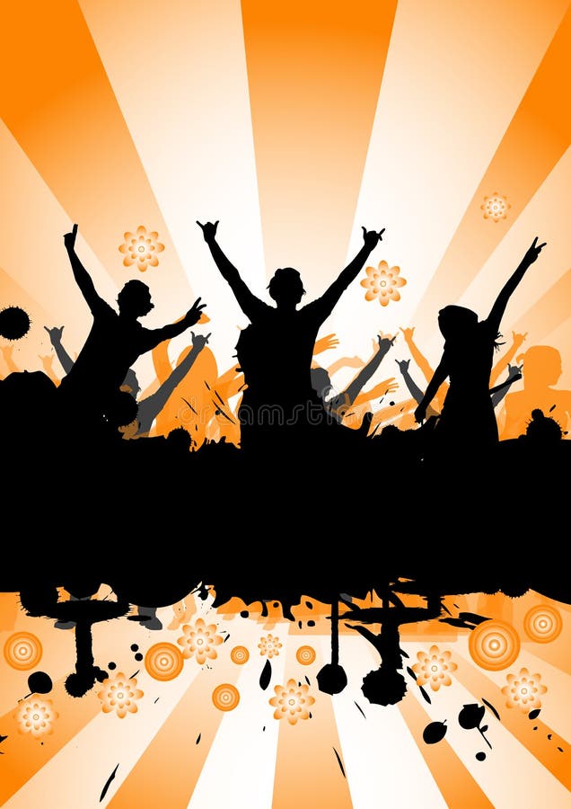 Dancing at a party stock vector. Illustration of party - 2348409