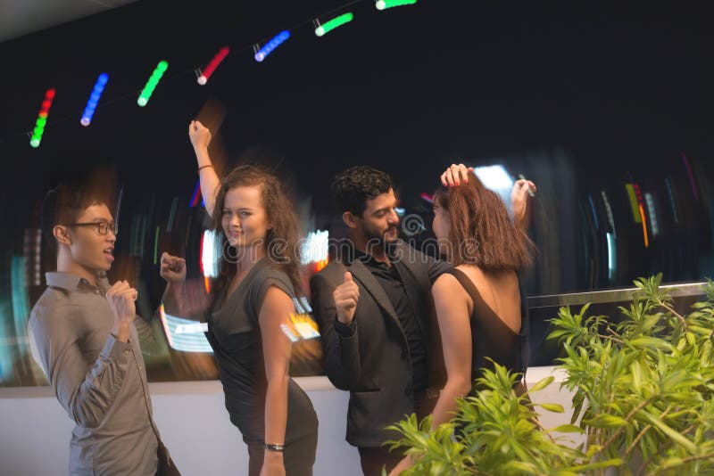 Dancing at party stock image. Image of active, vietnamese - 88611605
