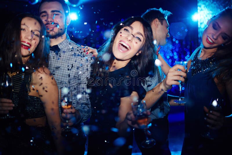 Dancing at party stock photo. Image of handsome, clubbing - 68675406