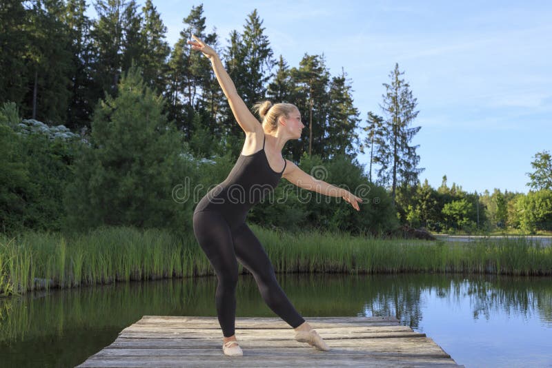 Dancing on a pear stock photo. Image of dock, dance, acrobat - 95315672