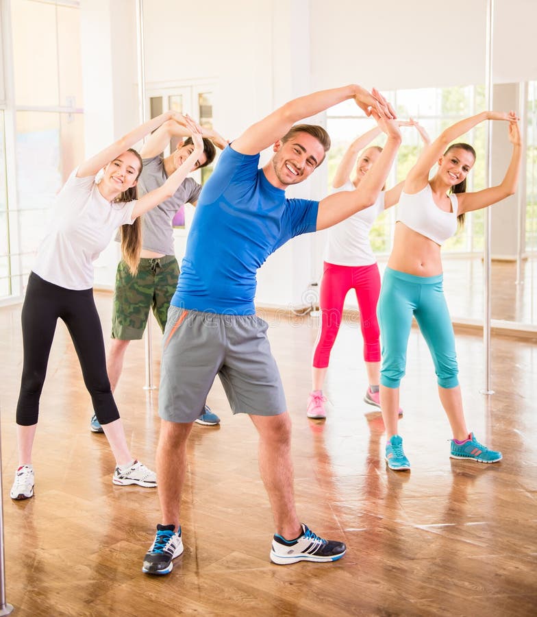 Dancing people stock photo. Image of aerobics, lifestyle - 60277628