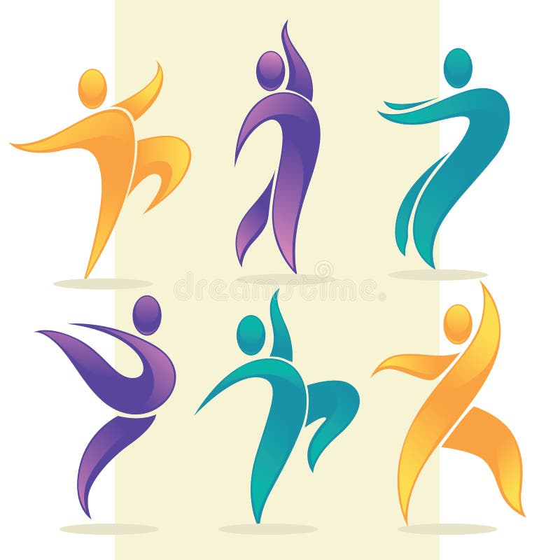 Abstract dance stock vector. Illustration of concept - 72999681