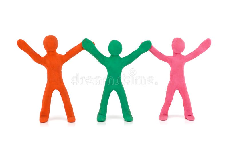 Circle of colourful people stock photo. Image of cultural - 12726586
