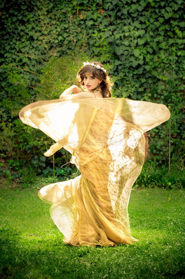 Dancing Princess in the Park Stock Image - Image of love, costume: 30248699