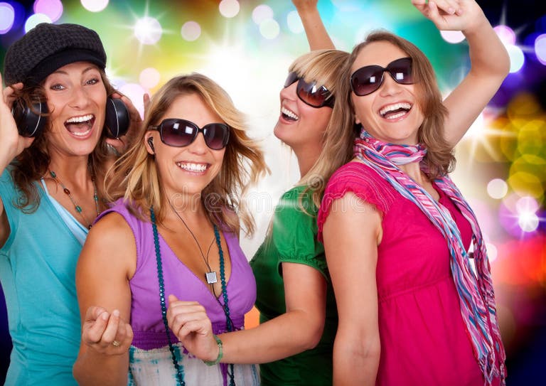 Dancing queens 4 stock image. Image of active, dancing - 10856133