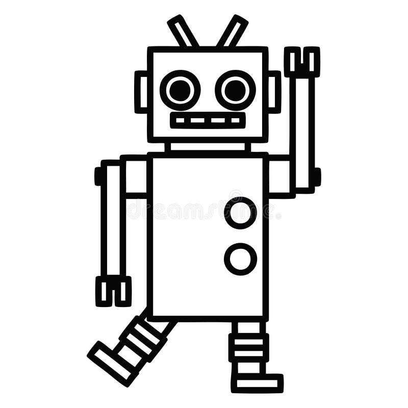 Dancing Robot Stock Illustrations – 1,095 Dancing Robot Stock ...