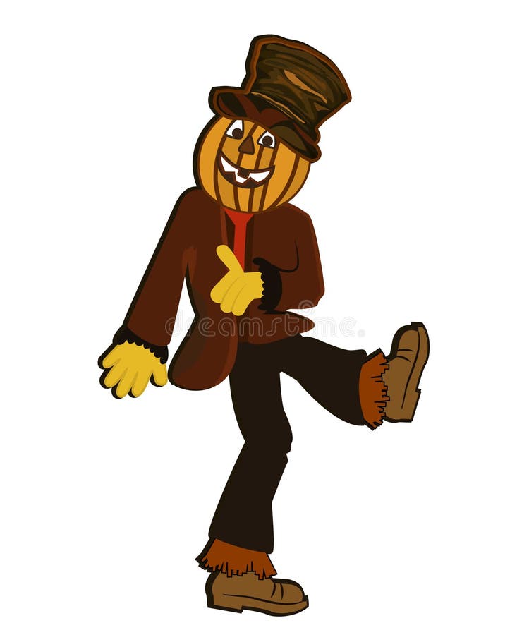 Scarecrow Pointing Stock Illustrations – 9 Scarecrow Pointing Stock ...