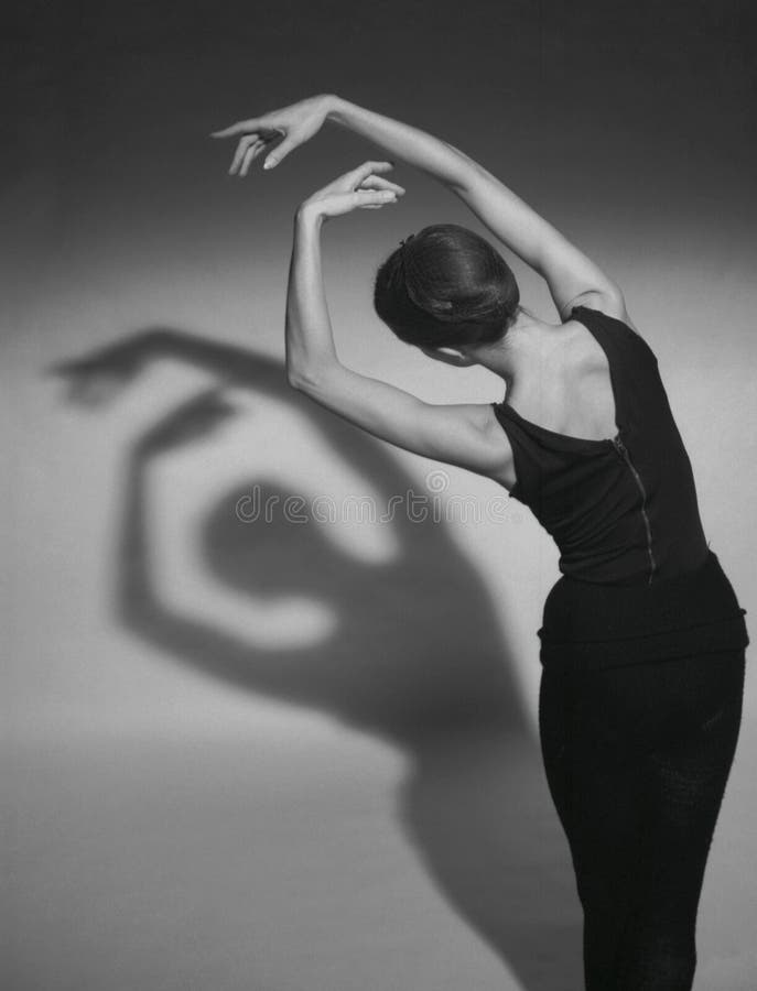 Dancing shadows editorial stock photo. Image of black, abstract - 9183