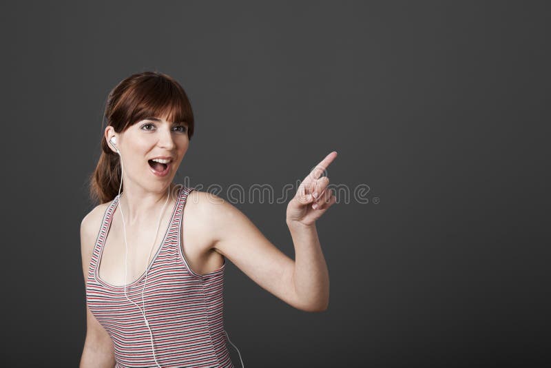 Dancing and singing stock photo. Image of listen, listening - 27069016