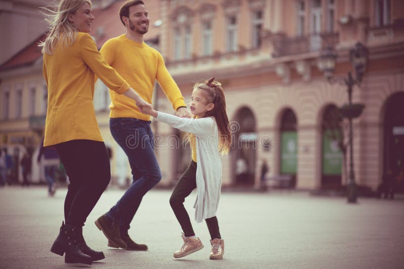 Dancing on street stock photo. Image of childhood, business - 146157264