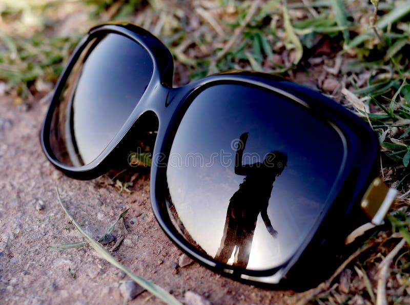 Dancing in sunglasses stock image. Image of woman, sunglasses - 75101323