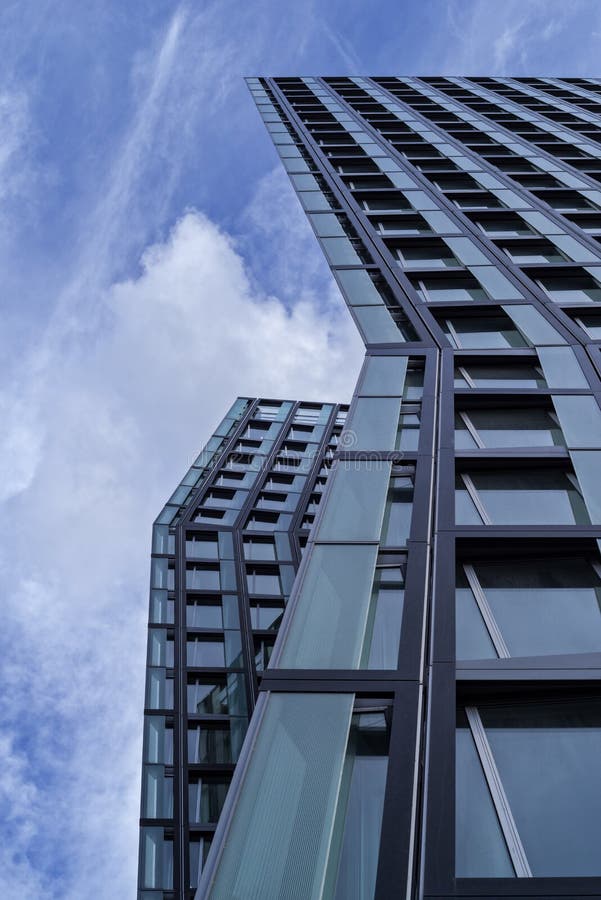 Modern High-rise Glass Facade Stock Photo - Image of office ...