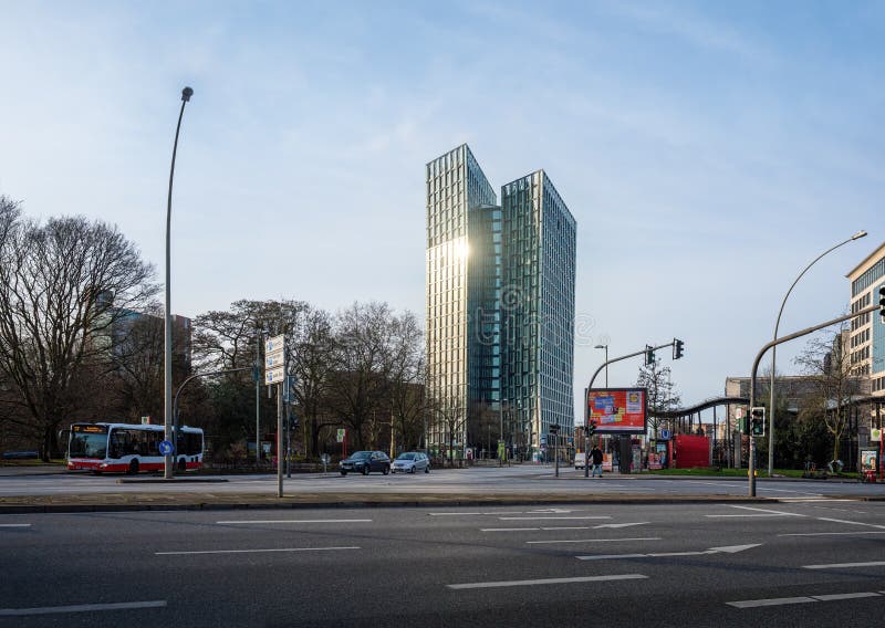 Dancing Towers at St. Pauli District - Hamburg, Germany Editorial ...