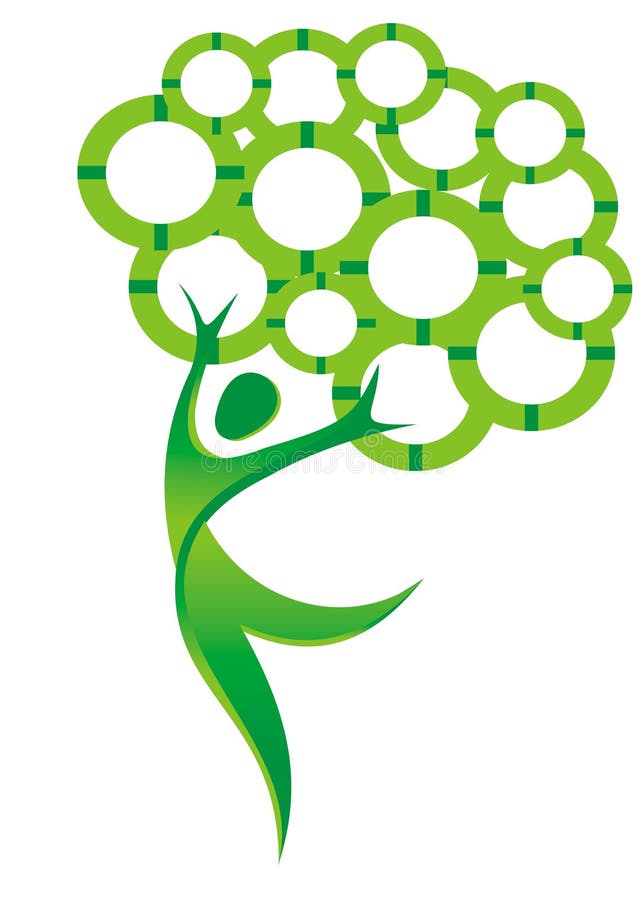 Dancing tree stock illustration. Illustration of character - 14012683