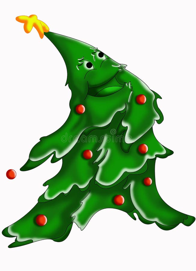 Dancing tree stock illustration. Illustration of green - 16944084