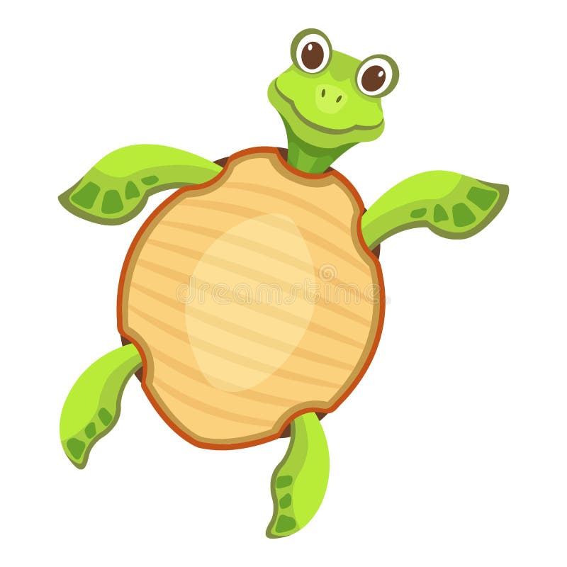 Dancing Turtle Icon, Cartoon Style Stock Illustration - Illustration of ...