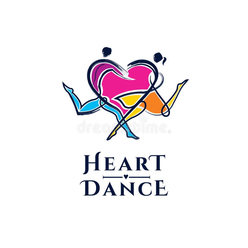 Dancing Heart Logo Stock Illustrations – 323 Dancing Heart Logo Stock ...