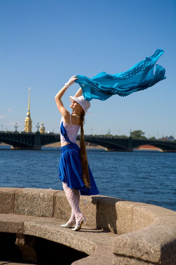 Dancing in the wind stock photo. Image of beautiful, carefree - 6089370