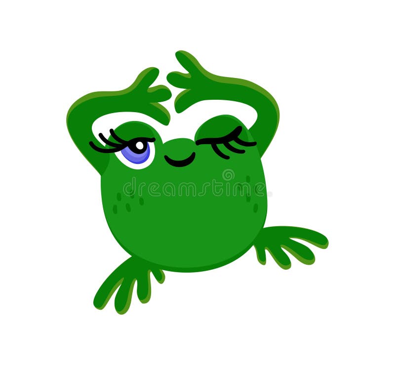 Winking Frog Stock Illustrations – 60 Winking Frog Stock Illustrations ...