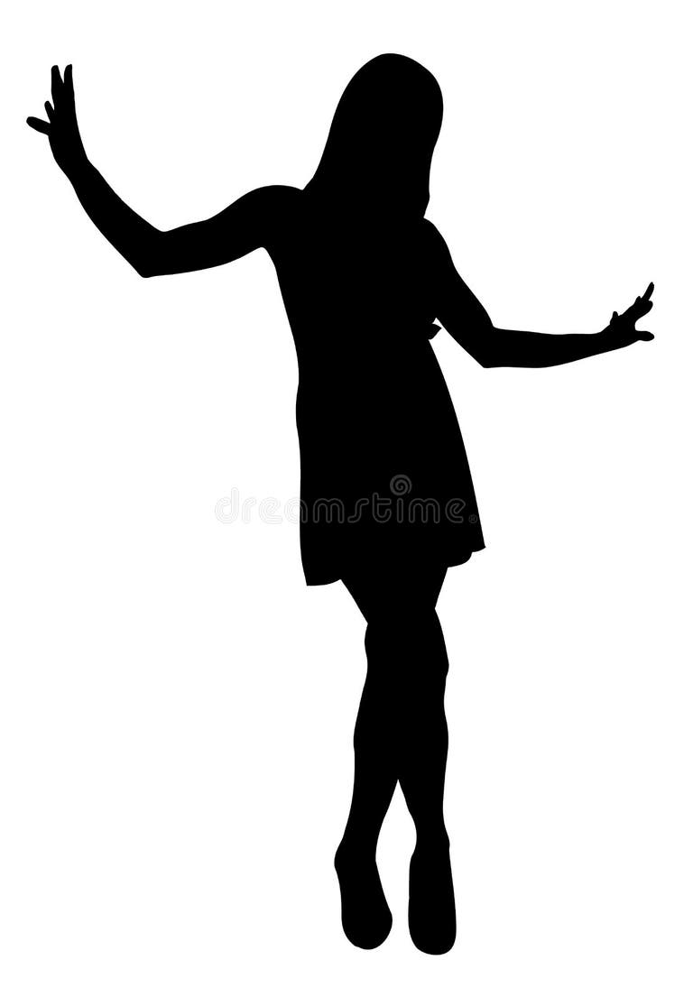 Woman Dancing Vector Design Stock Illustrations – 20,458 Woman Dancing ...