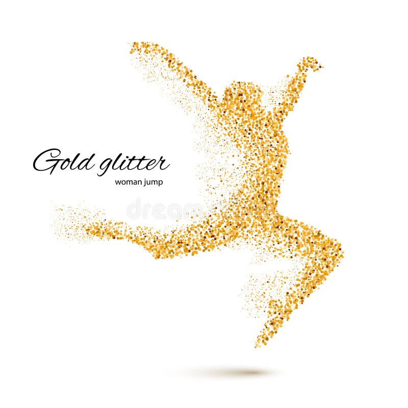 Dancing Woman stock illustration. Illustration of active - 70801321