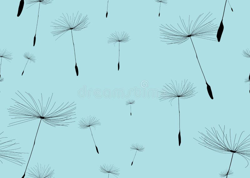 Vector Dandelion Wallpaper stock vector. Illustration of graphic - 10416119
