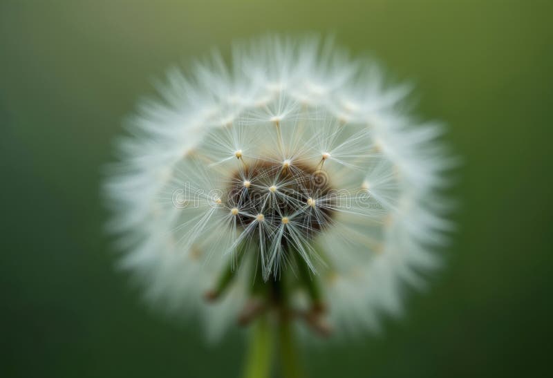 Dandelion seed head stock illustration. Illustration of wildflower ...