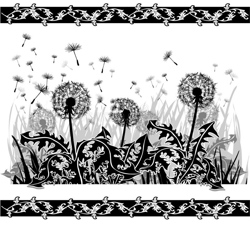 Dandelion Clock Stock Illustrations – 737 Dandelion Clock Stock ...