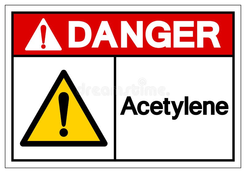 Danger Compressed Gas Symbol Sign, Vector Illustration, Isolate on ...