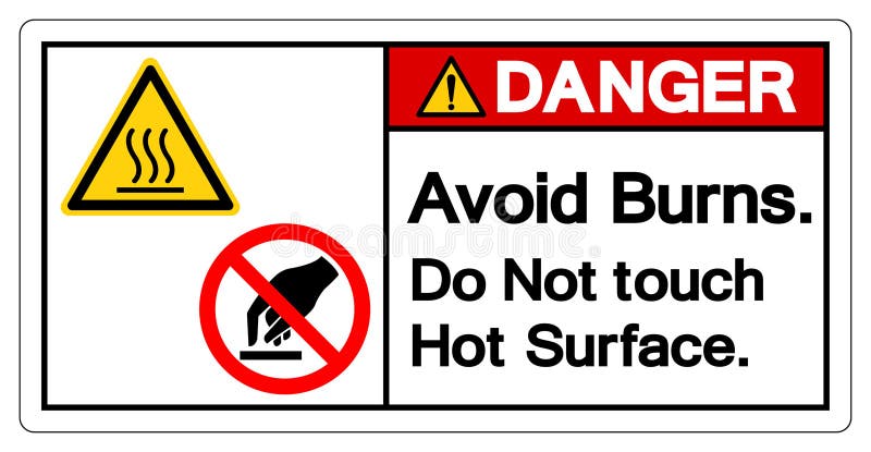 Do Not Touch Hot Stock Illustrations – 409 Do Not Touch Hot Stock ...