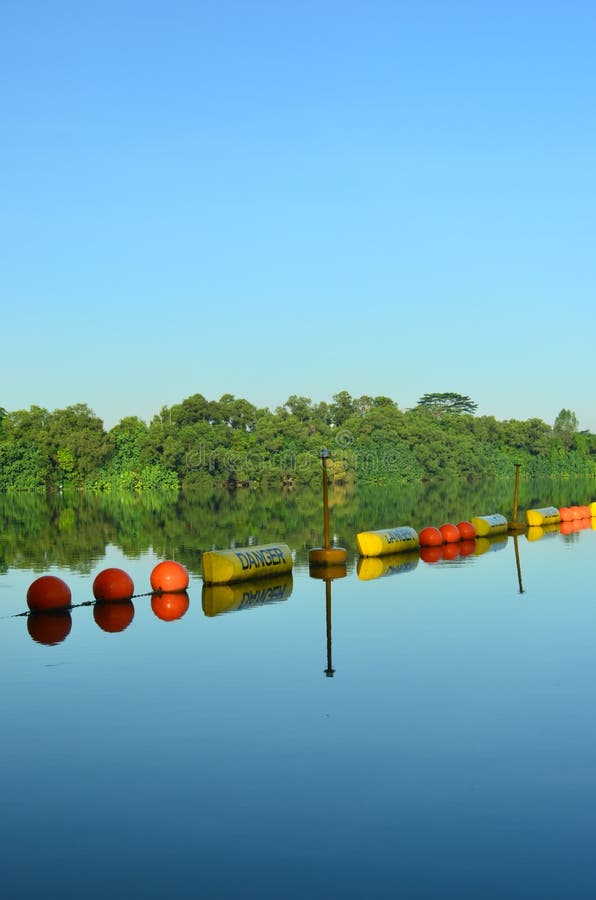 Danger and Calm Reflection stock photo. Image of serene - 26446324