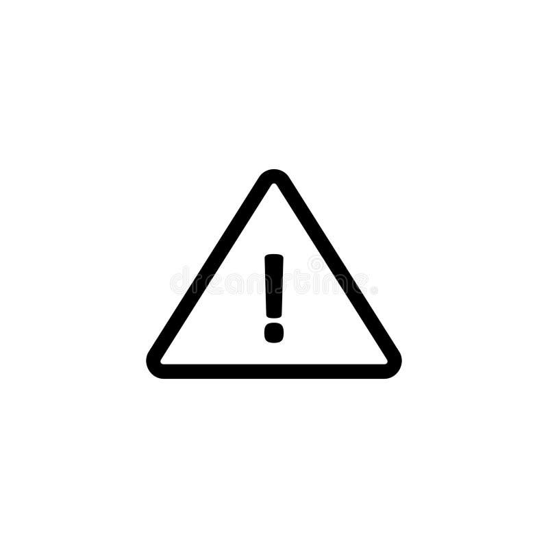 Danger, Caution, Alert Icon. Caution Symbol. Warning Icon Vector. Risk ...