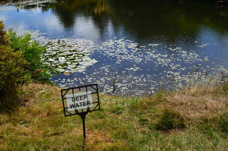 Danger deep water stock photo. Image of environment, deep - 32723388