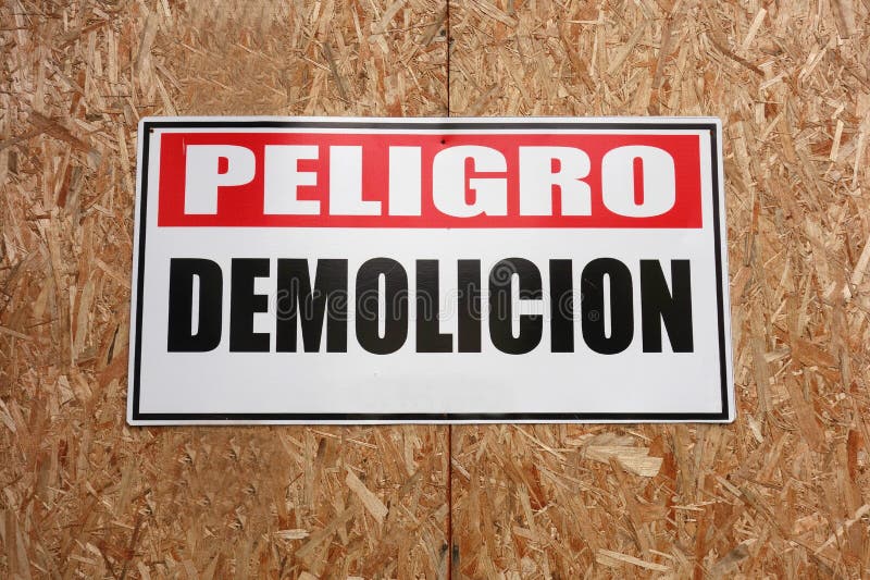 1,339 Demolition Sign Stock Photos - Free & Royalty-Free Stock Photos ...