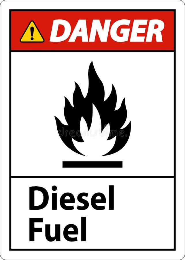 Diesel Tank Safety Sign Stock Illustrations – 1,075 Diesel Tank Safety ...