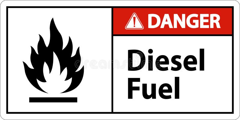 Diesel Tank Safety Sign Stock Illustrations – 1,075 Diesel Tank Safety ...