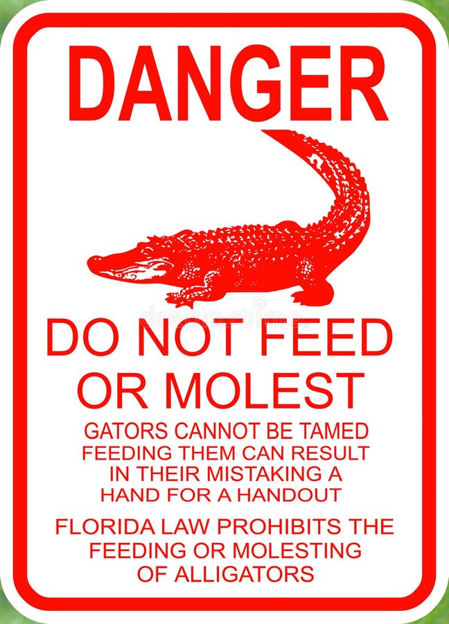 Do Not Feed The Animals Sign Stock Illustration - Illustration of hand ...