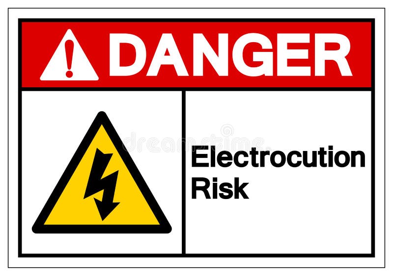 Danger Electrocution Hazard Do Not Throw Switch Circuit Under Repair ...