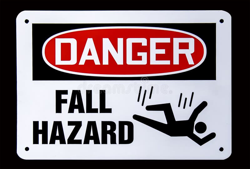 Fall Protection Signage Construction Stock Photos - Free & Royalty-Free ...