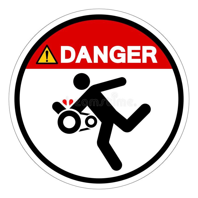 Danger Guard Remove Risk of Severe Injury Symbol Sign, Vector ...