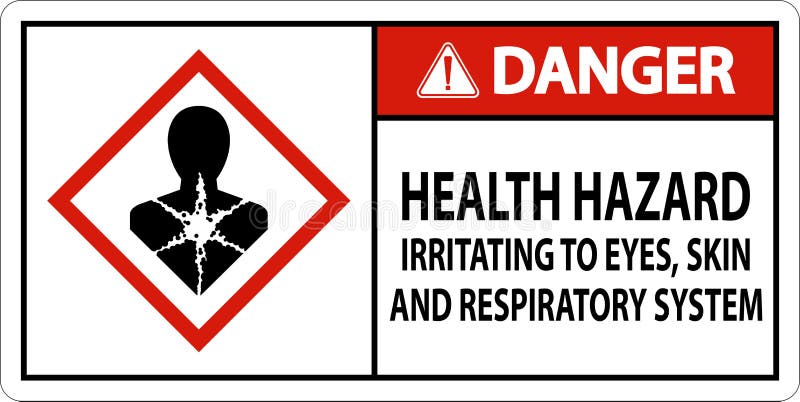 Health Hazard Symbol Label,Longer Term Health Hazard,GHS Hazard ...