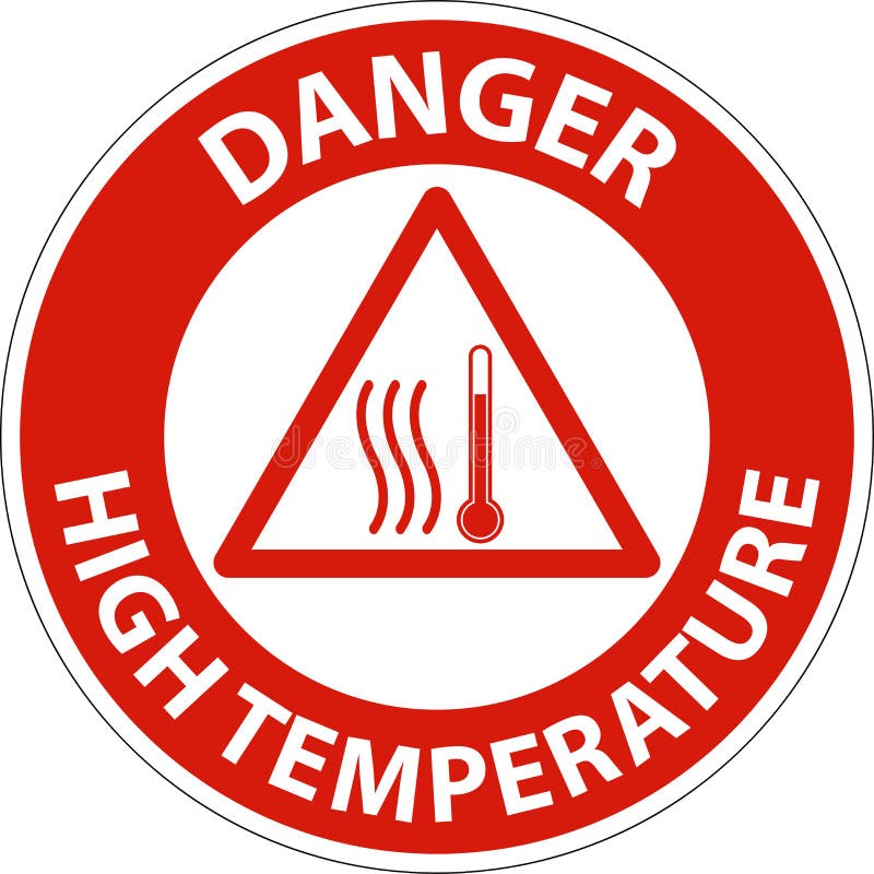 Danger High Voltage Keep Out Sign Isolate on White Background,Vector ...