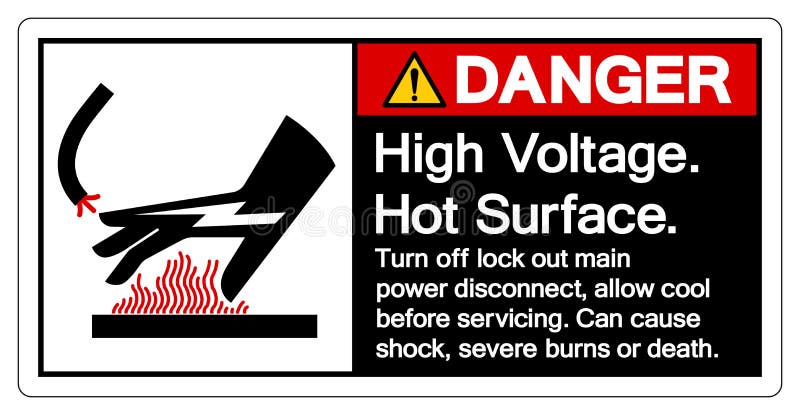Voltage Hot Surface Stock Illustrations – 250 Voltage Hot Surface Stock ...