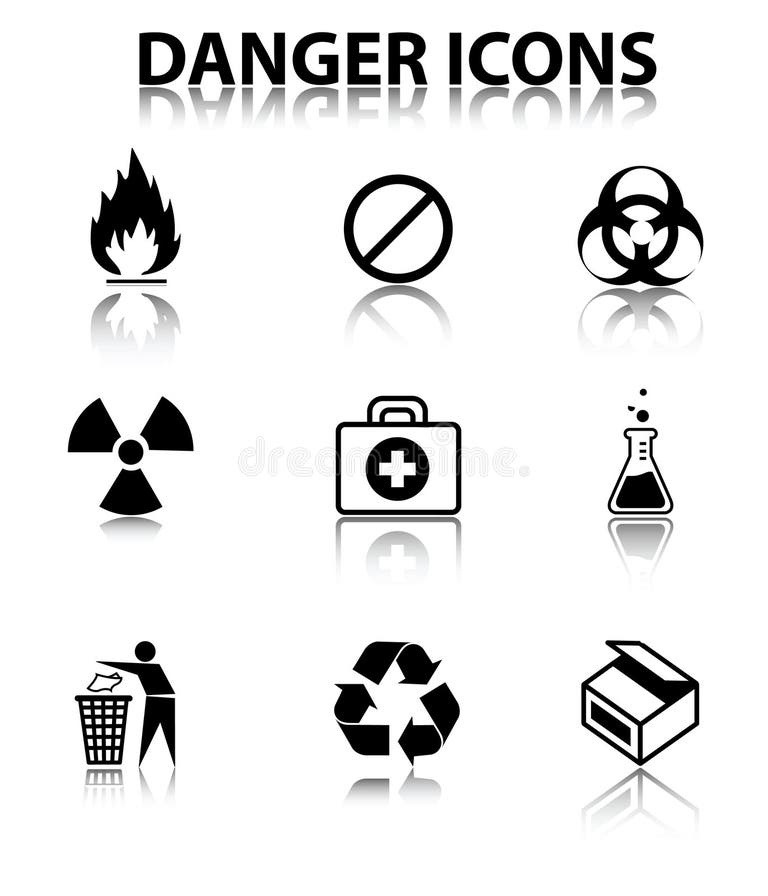 Black Vector Danger Icons Stock Illustrations – 28,213 Black Vector ...