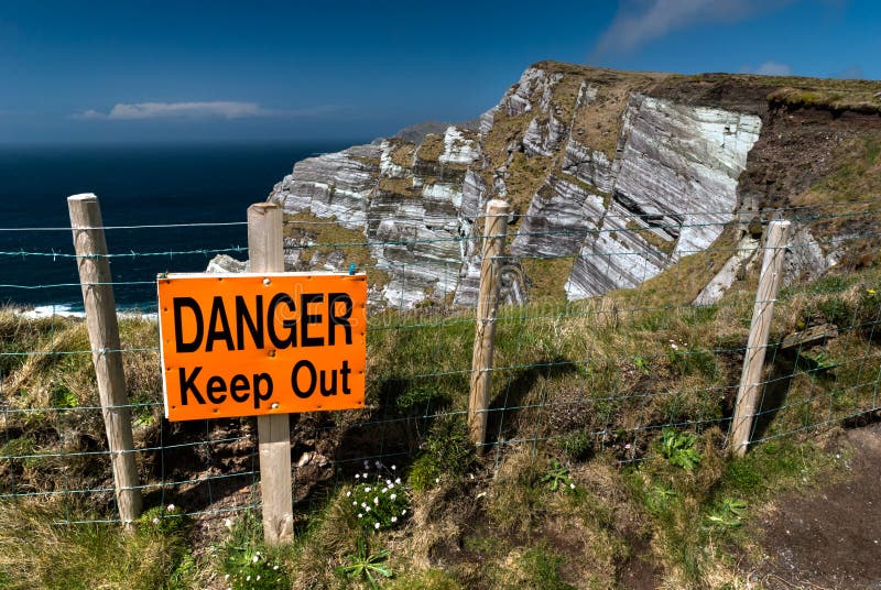 Danger Keep Out Sign stock image. Image of nature, caution - 50785315