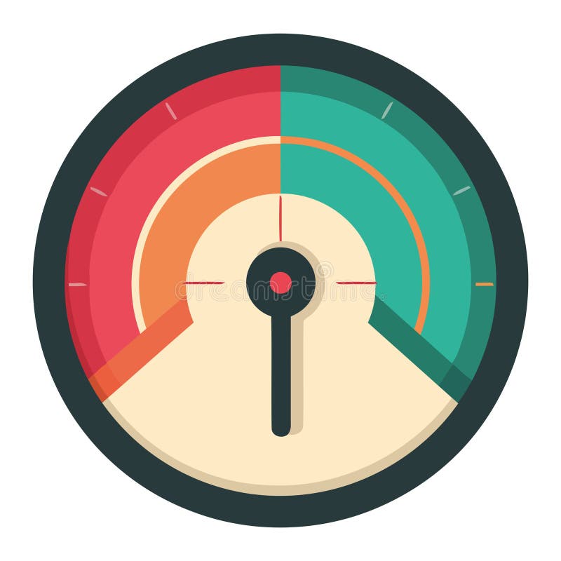 Danger meter design stock vector. Illustration of technology - 285125443
