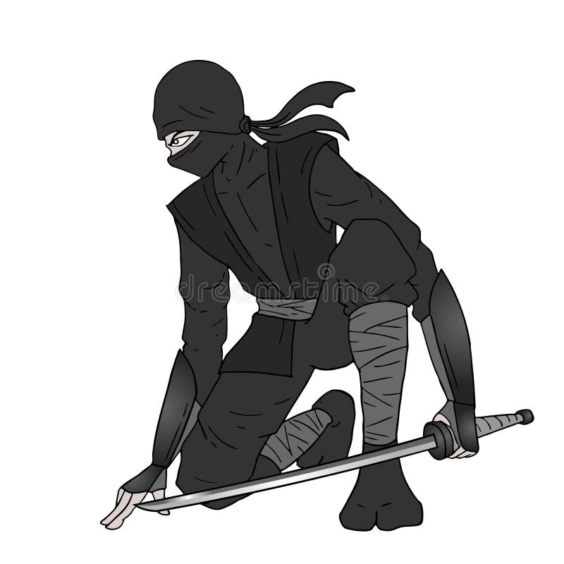 Sit Ninja Stock Illustrations – 24 Sit Ninja Stock Illustrations ...
