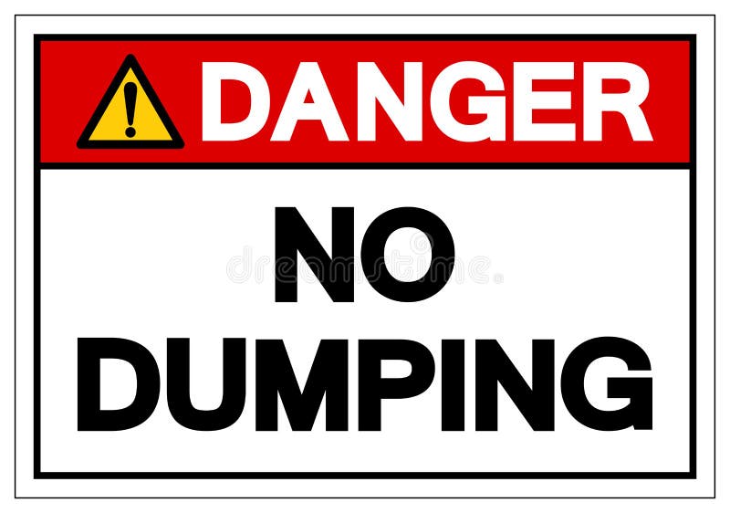 No Dumping Stock Illustrations – 230 No Dumping Stock Illustrations ...