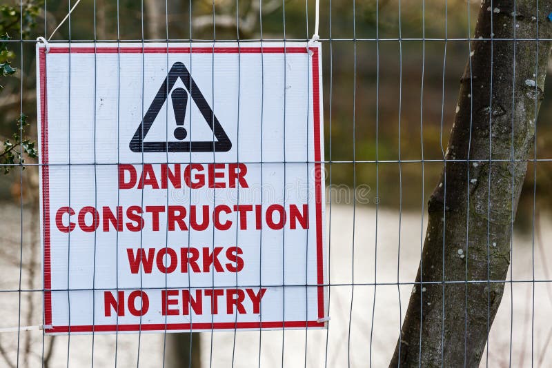 Danger no entry stock image. Image of danger, message - 67317875